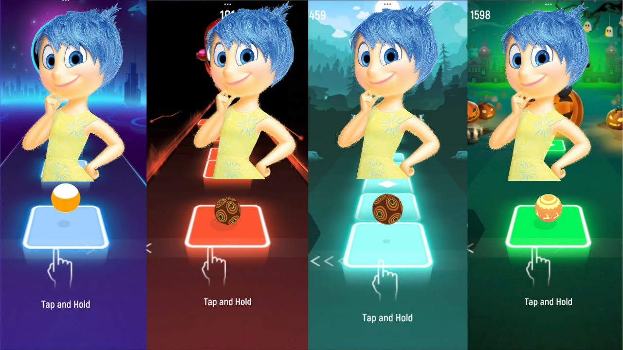 Inside out characters confin dance - YouTube
