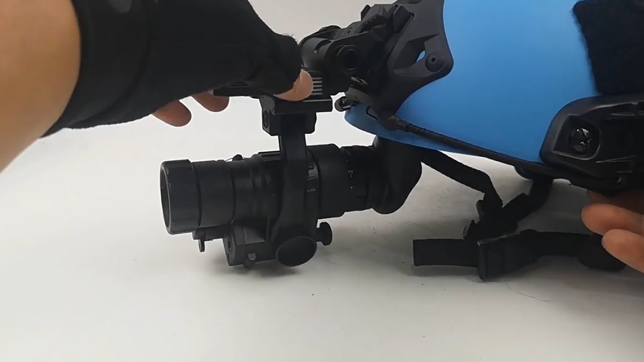 PVS 14 night vision system assembly process Monocular dovetail J arm ...