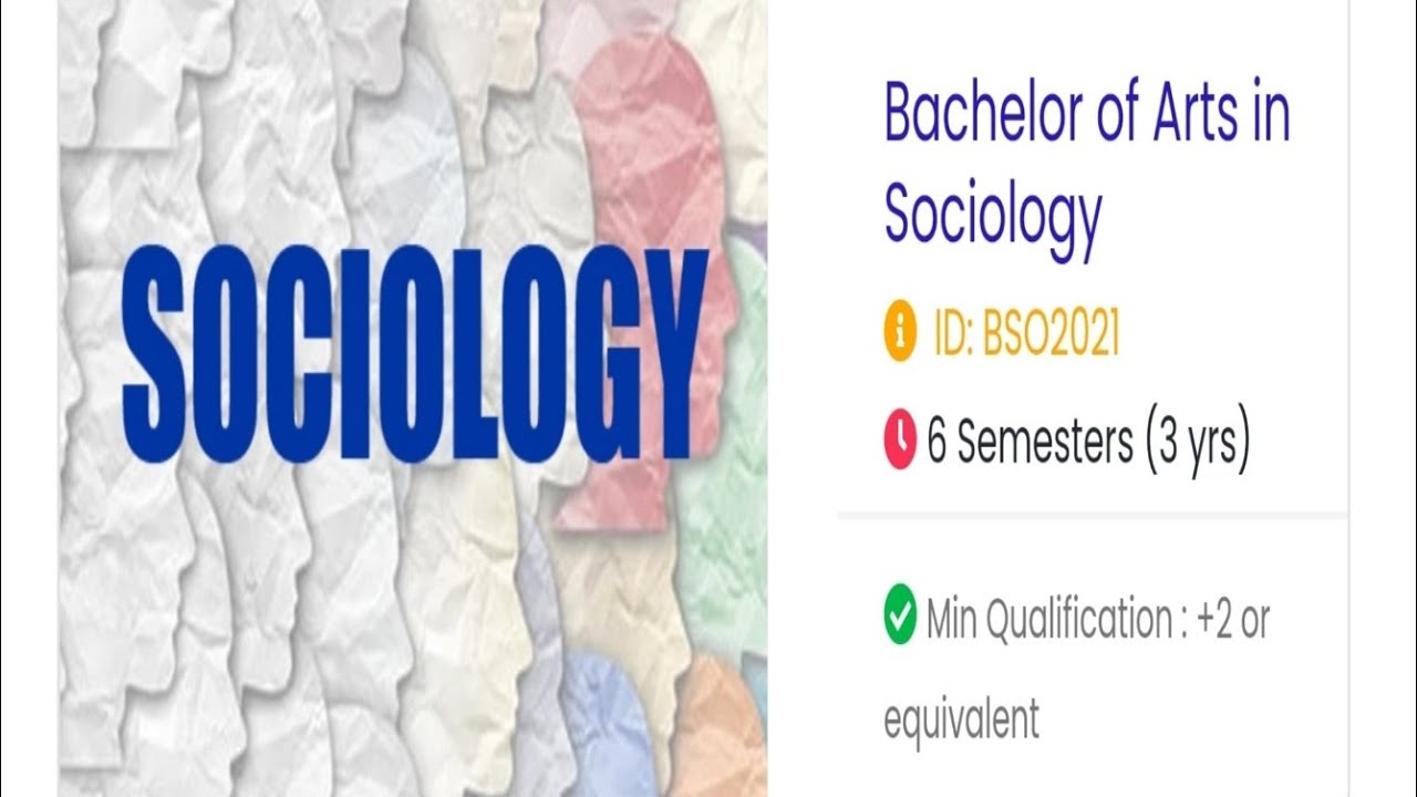 BA SOCIOLOGY | SYLLABUS | BA സോഷ്യോളജി | സിലബസ് | # ...
