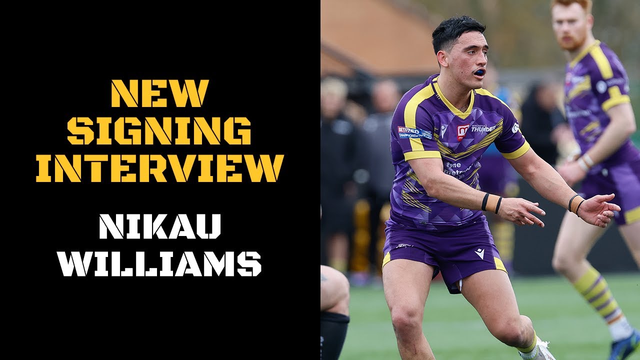 FIRST INTERVIEW | Nikau Williams joins York Knights on two-year deal ...