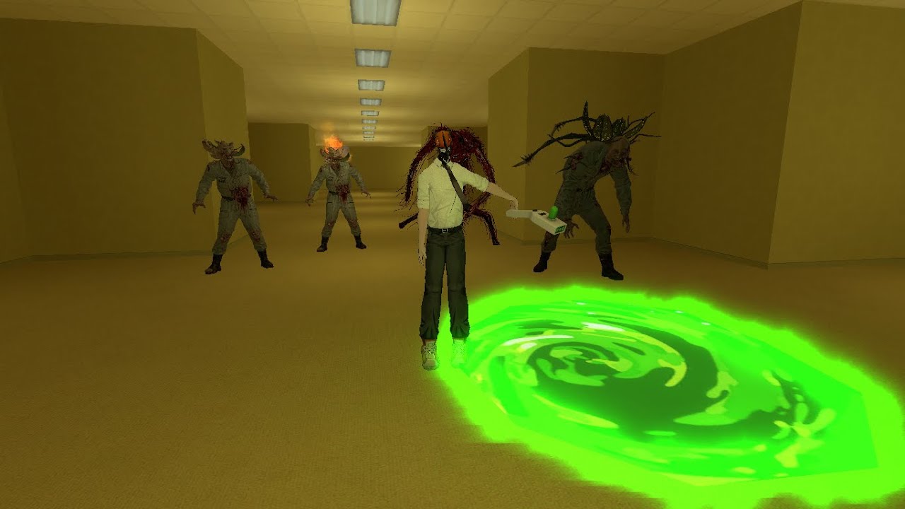 why did atomic heart characters chase me in the backrooms (Gmod) - YouTube