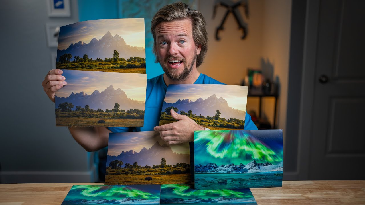 Which PHOTO PAPER is Best For Printing? Gloss Vs Lustre Vs Matte Vs ...