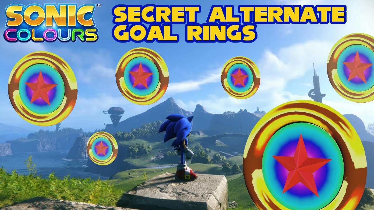 Sonic Colors (Ultimate) - Alternate Goal Rings - YouTube