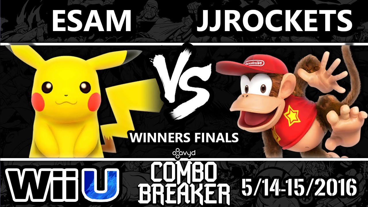 CB2016 - GGA | JJRockets (Diddy Kong) Vs. PG | ESAM (Pikachu) SSB4 WF ...
