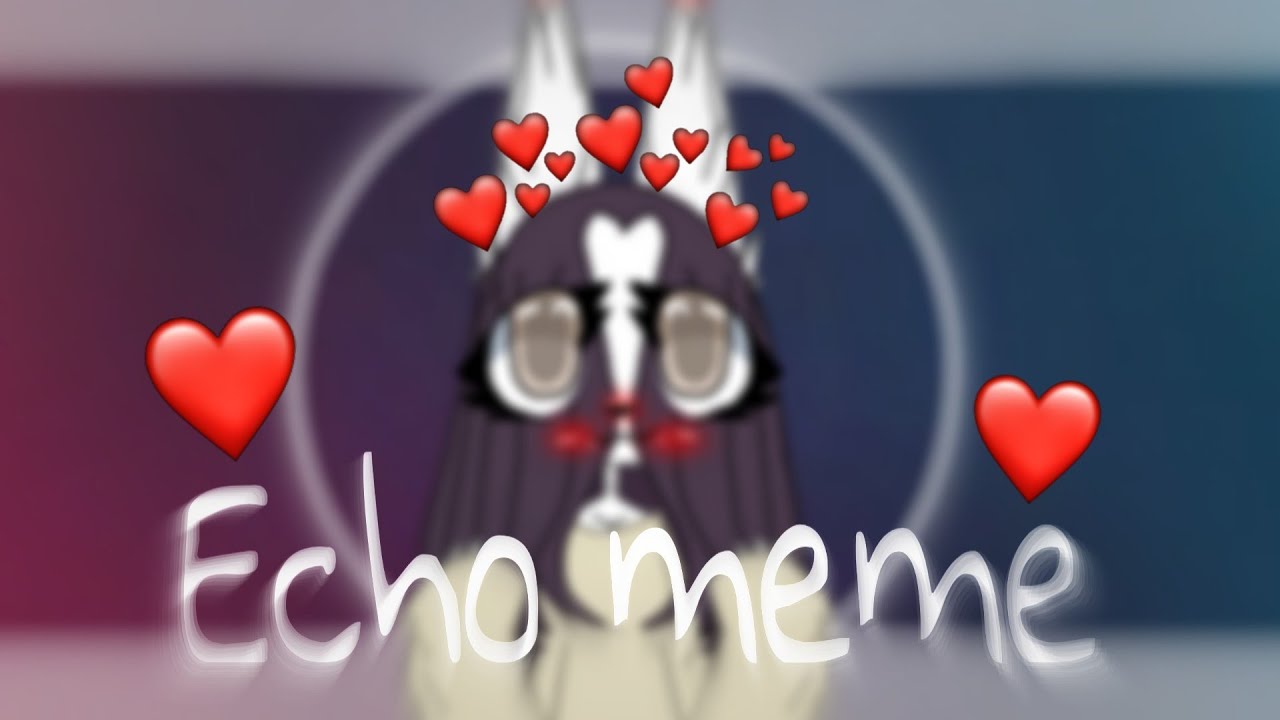 Echo meme animation {gift} {для моей тян 🌚💕} - YouTube