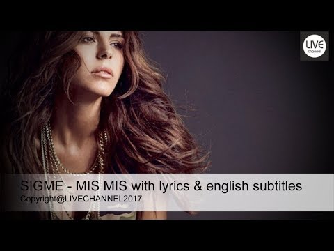 SIMGE - MIS MIS with lyrics & english subtitles