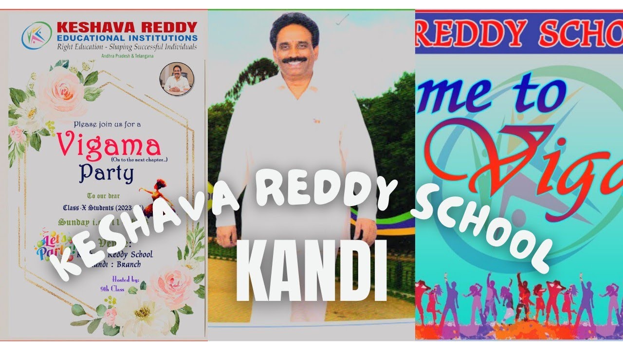 KESHAVA REDDY SCHOOL - KANDI #KRSFAREWELL2024 (Part-I) - YouTube