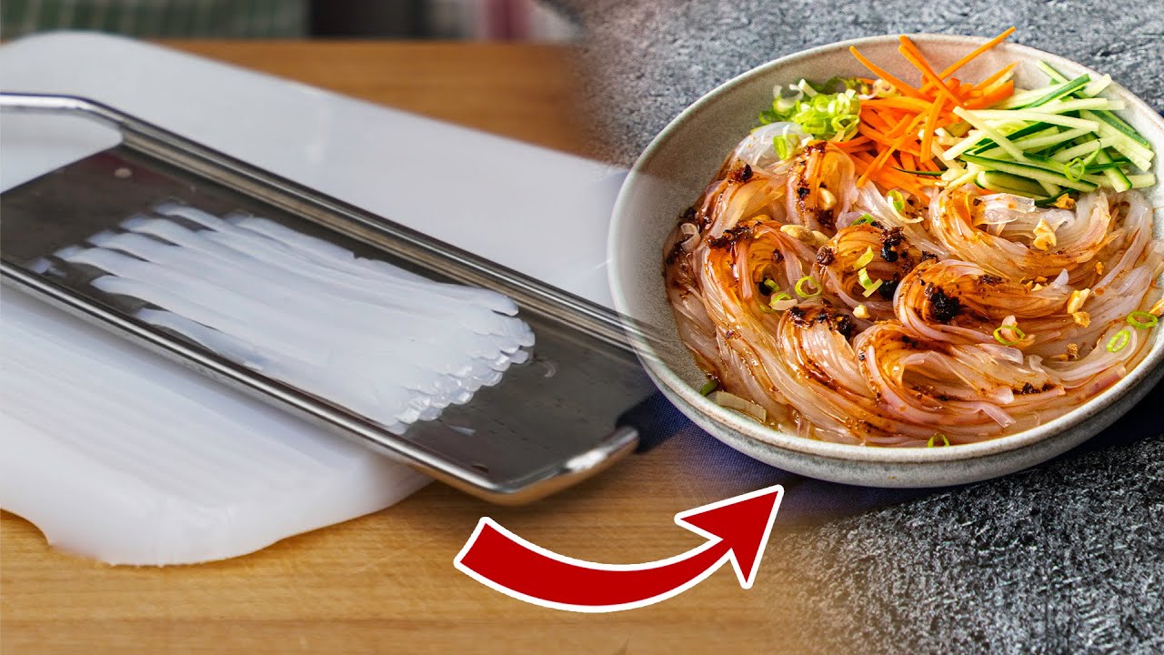 Making The Most Satisfying Noodles! - YouTube