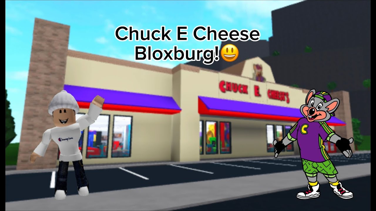 My New Chuck E Cheese In Bloxburg ๐ Youtube