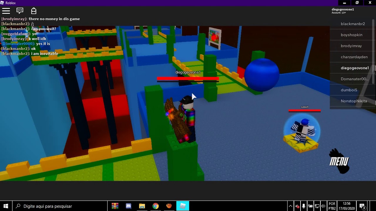 Roblox - Como jogar infinity gauntlet simulator - YouTube