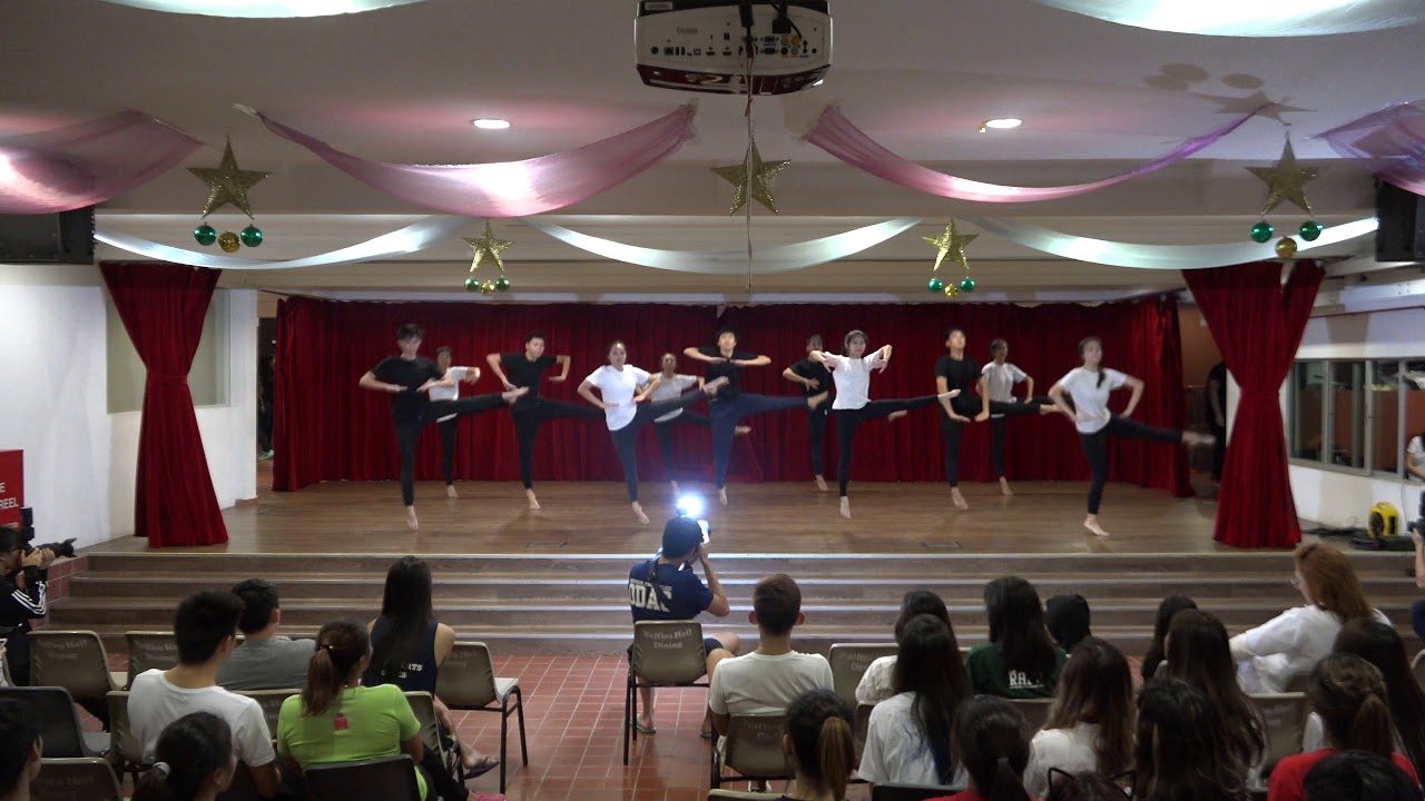 Raffles Hall Dance: Halloween Costume Night 2018 - Contemporary - YouTube