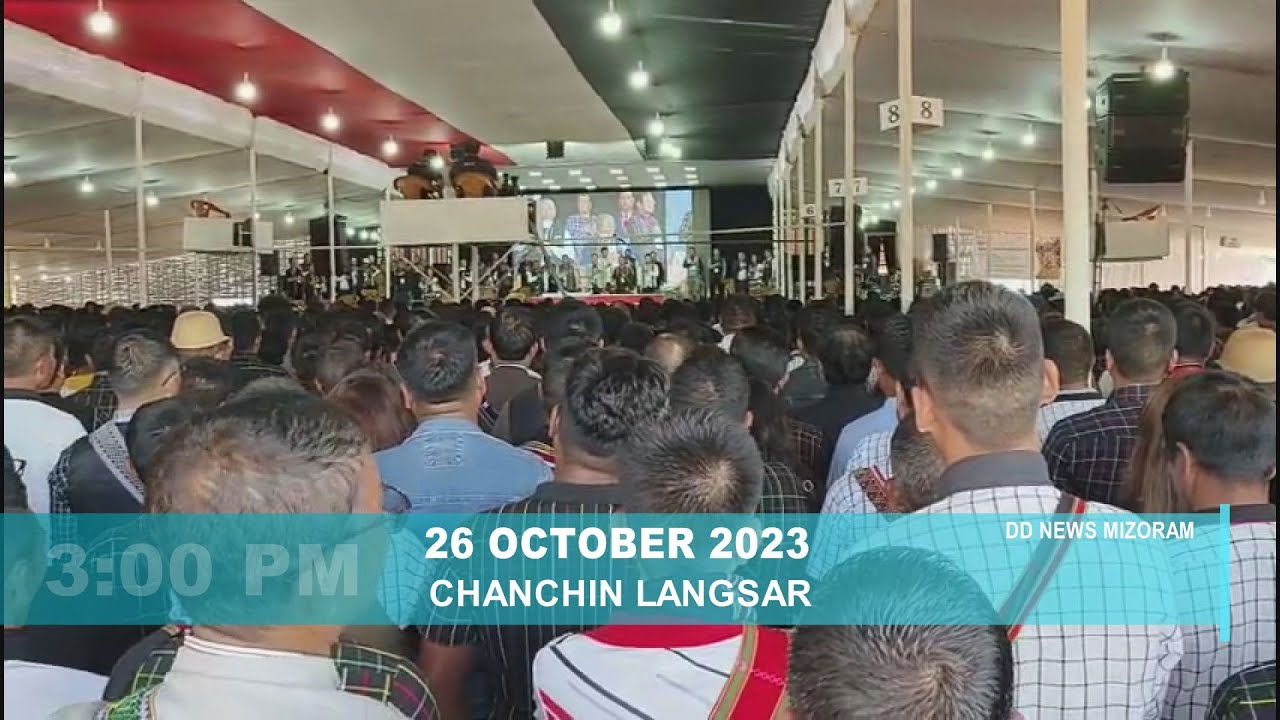 DD News Mizoram | Chanchinthar Langsar | 26 October 2023 | 3 PM - YouTube