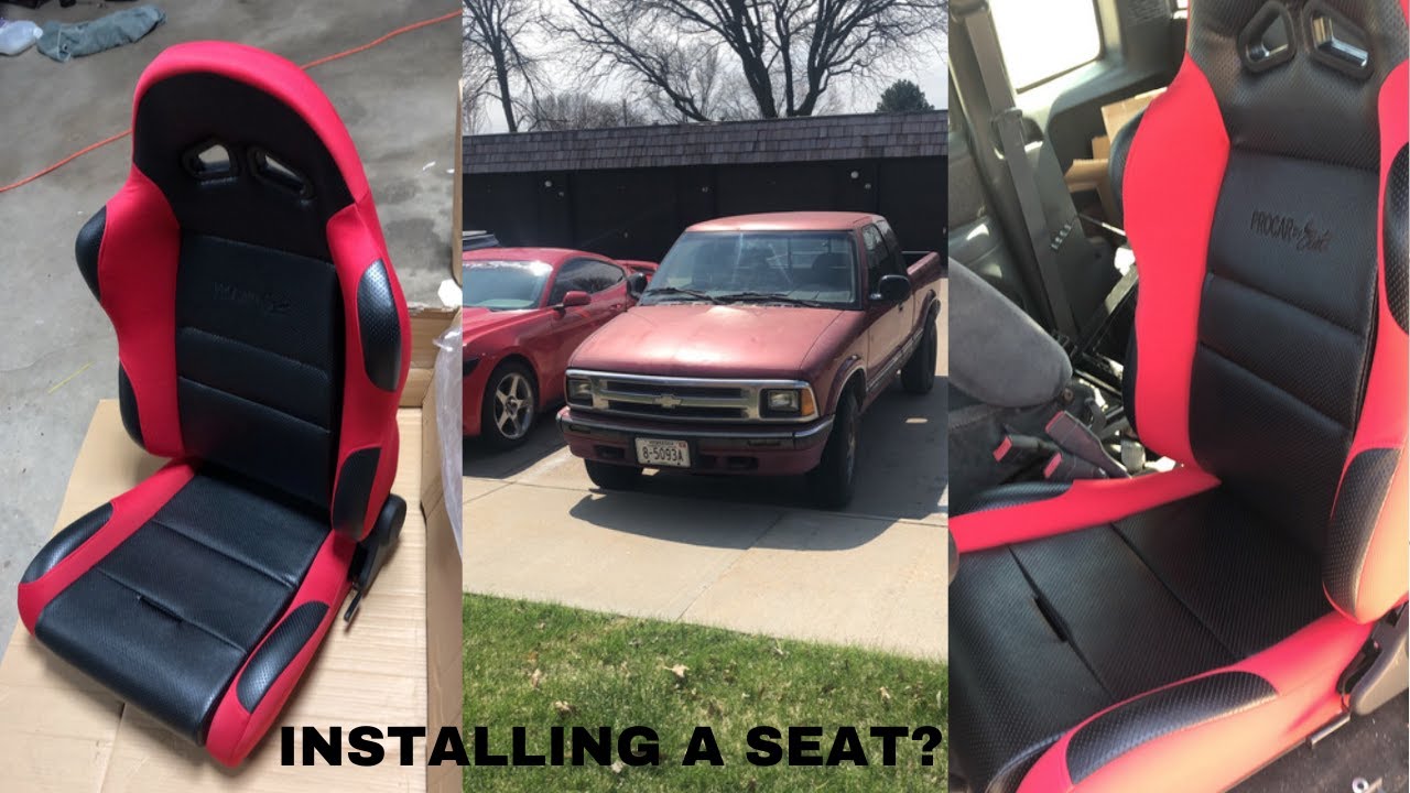 INSTALLING A RACING SEAT IN THE S10?! - YouTube