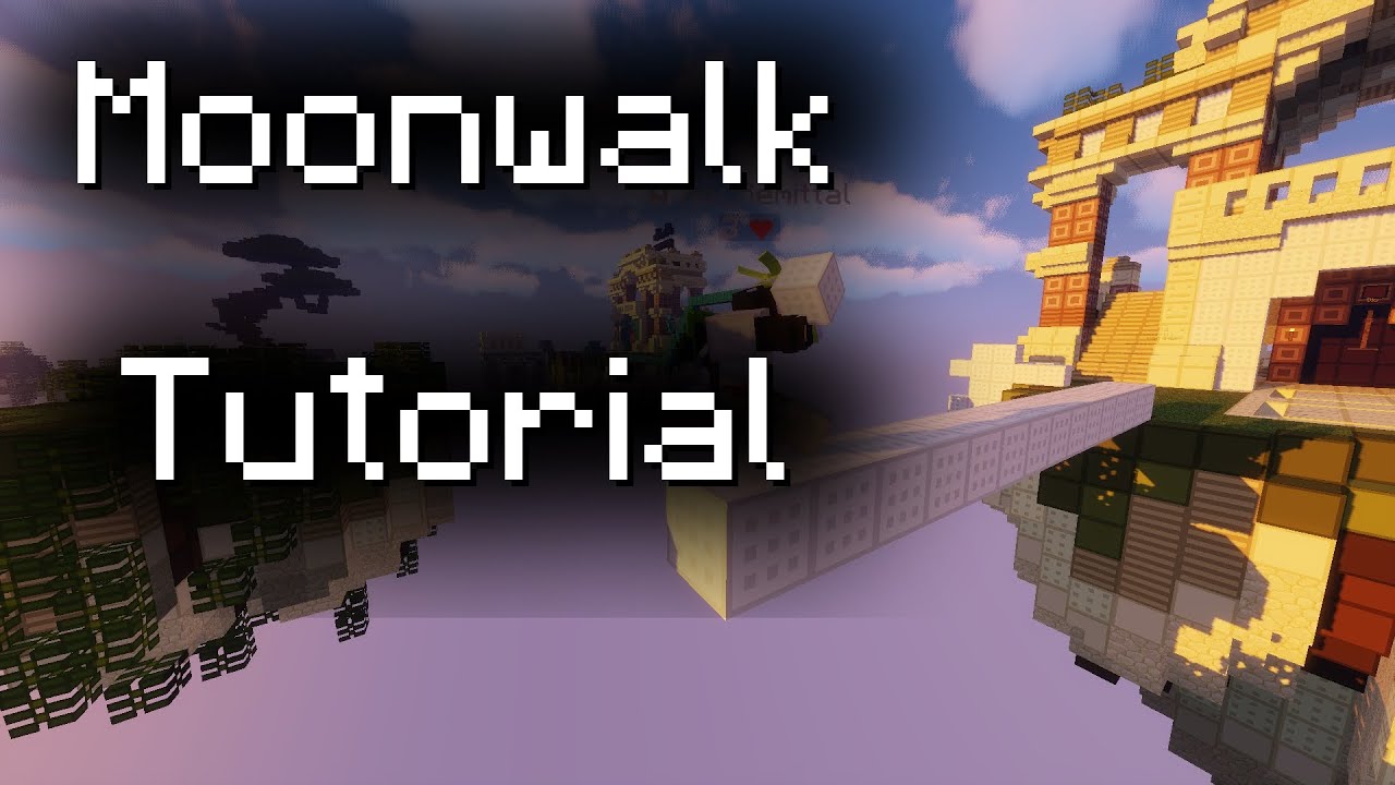 [UPDATED TUTORIAL] HOW TO MOONWALK IN MINECRAFT | Hypixel BedWars - YouTube