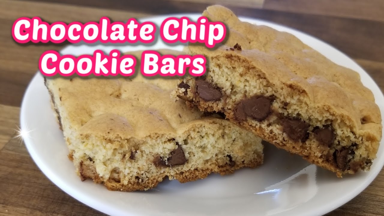 4 INGREDIENT CHOCOLATE CHIP BARS CAKE MIX COOKIE BARS cakemixcookies 4-ingredient-chocolate-chip-bars-cake-mix-cookie-bars-cakemixcookies