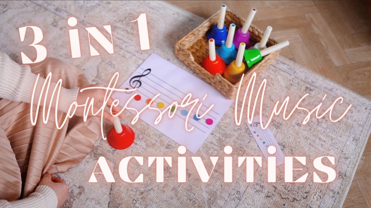 how to teach children MUSIC NOTES | free template 🌈🎵 | easy montessori ...