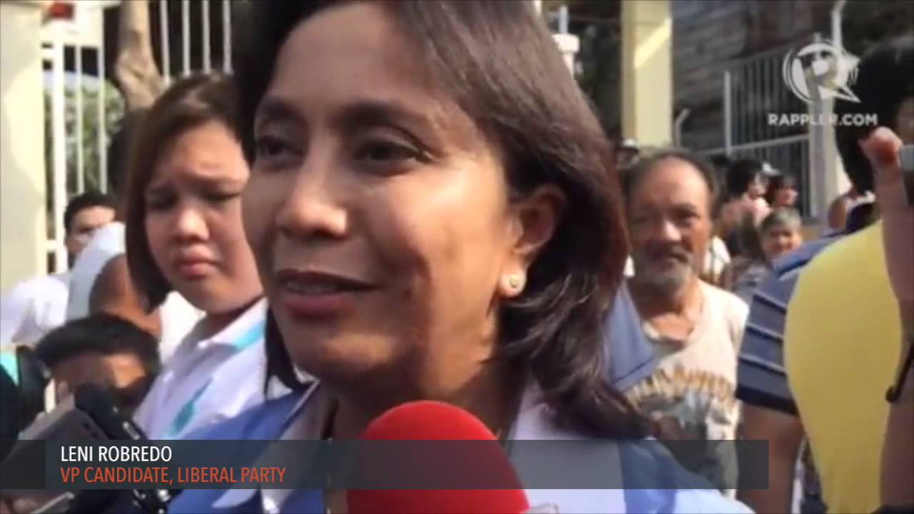 Leni Robredo: Disaster risk management beyond giving relief goods - YouTube