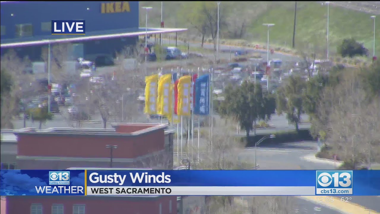 Gusty Day For NorCal - YouTube