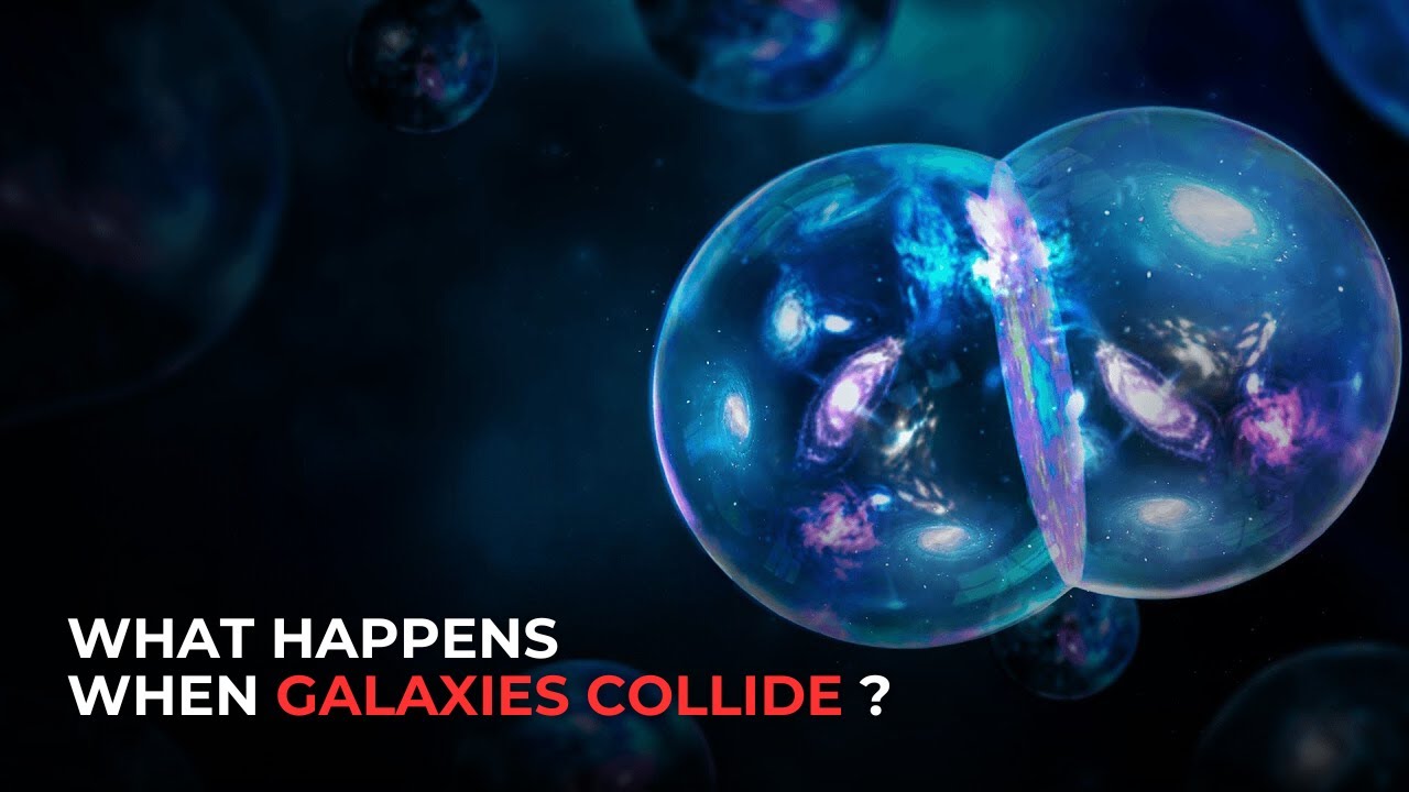 What Happens When Galaxies Collide Cosmic Dance Of Andromeda And The