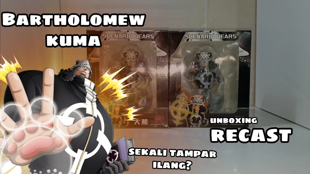 Unboxing G5 studio Barthelow Kuma figure wcf resin recast from anime ...