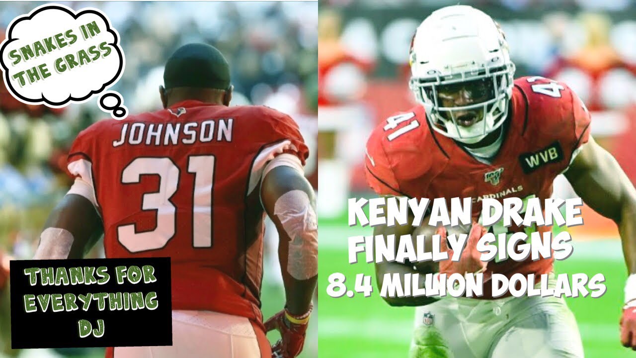 Kenyan Drake signs a 1 year deal with the Arizona Cardinals! Finally ...