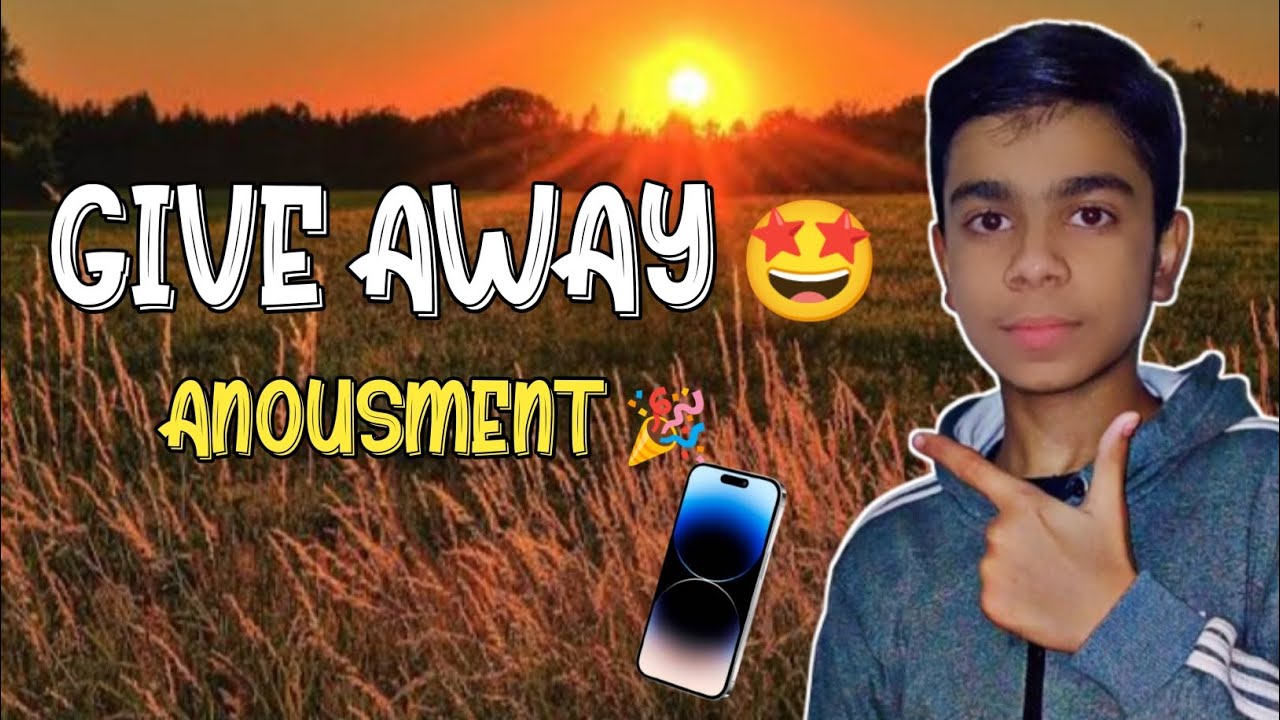 GIVE AWAY ANOUSMENT 🎉 [UMAR GHANI VLOG] - YouTube