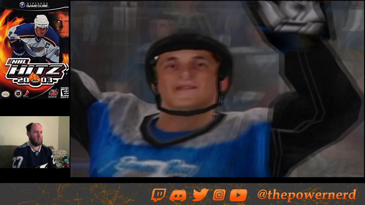 NHL Hitz 2003 [Nintendo Gamecube]- Tampa Bay Lightning edition! - YouTube