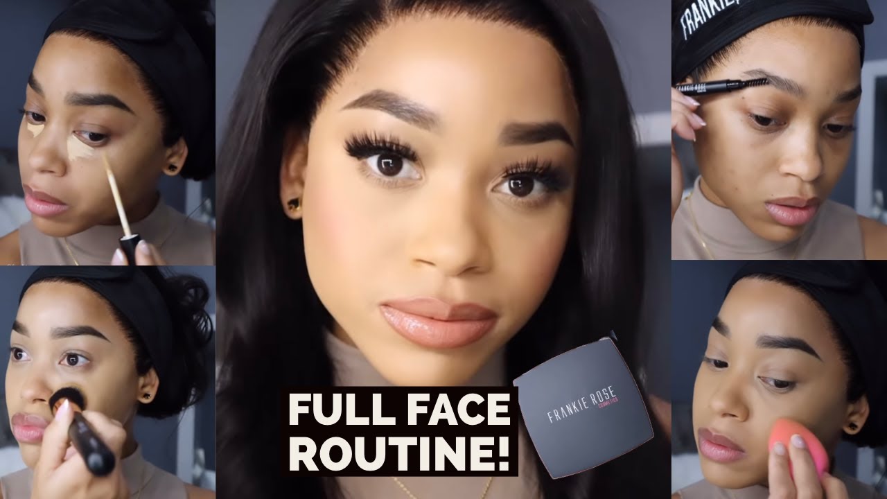 Full Face Routine! - YouTube