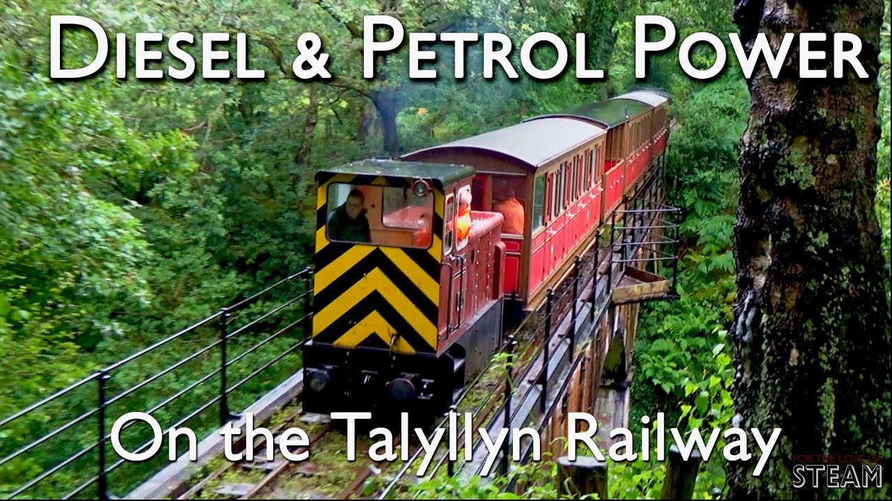 Diesel Power on the Talyllyn Railway! - YouTube