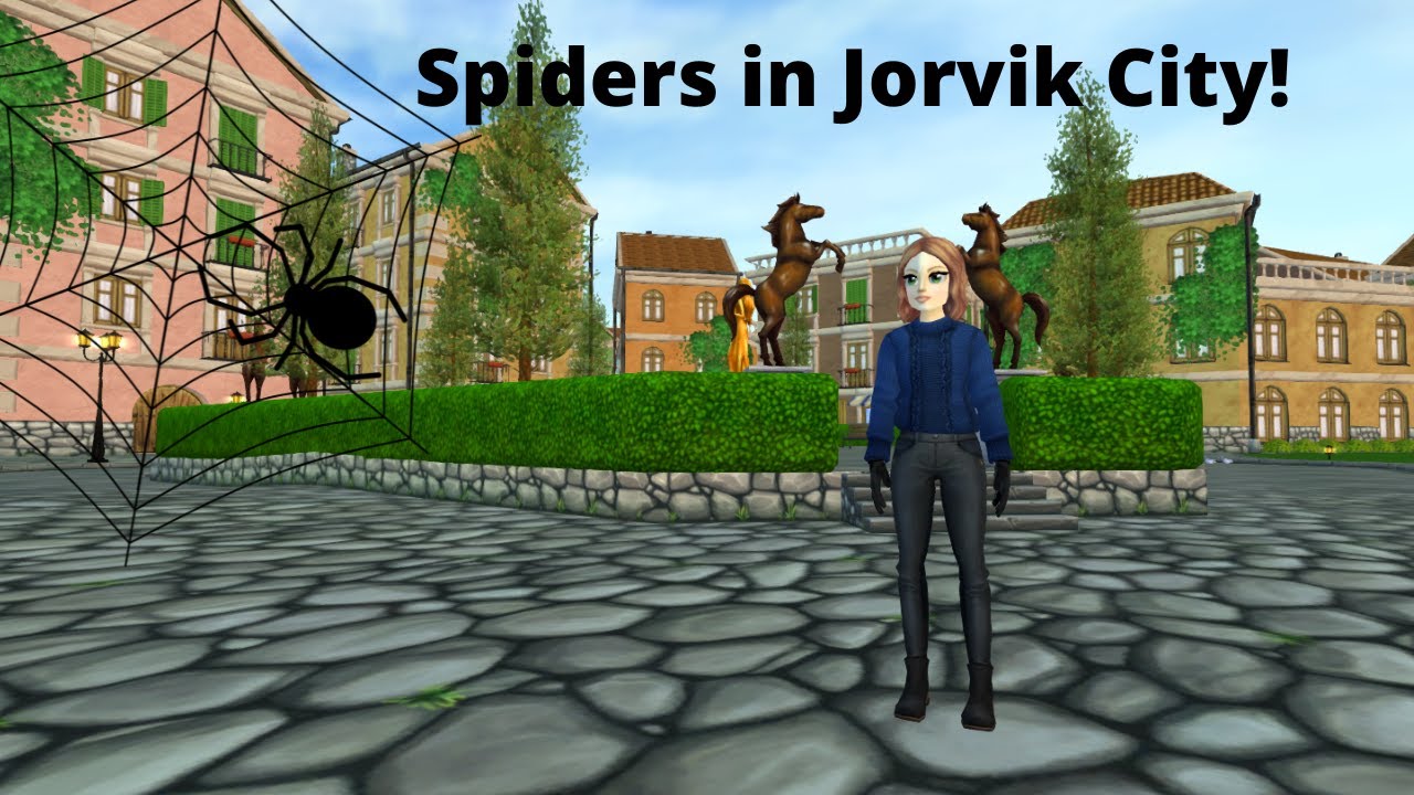 Spiders in Jorvik City! Star Stable Online! - YouTube