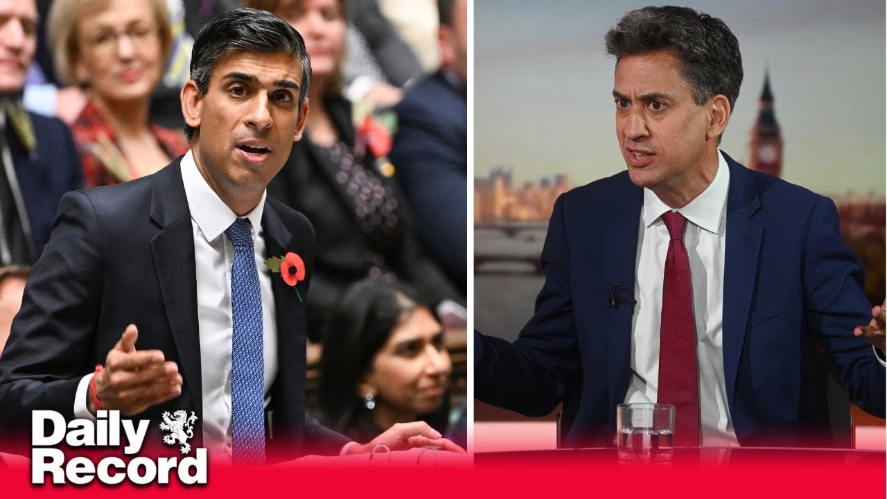 Rishi Sunak 'shamed into going to Cop 27' says former Labour leader Ed ...