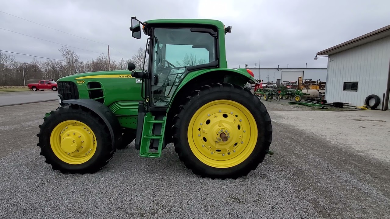 2012 JOHN DEERE 7330 PREMIUM MFWD TRACTOR - YouTube