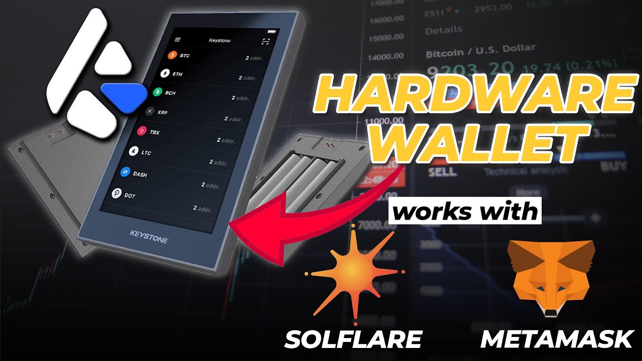 The Keystone Pro Wallet | Works with Solfare and Metamask! - YouTube
