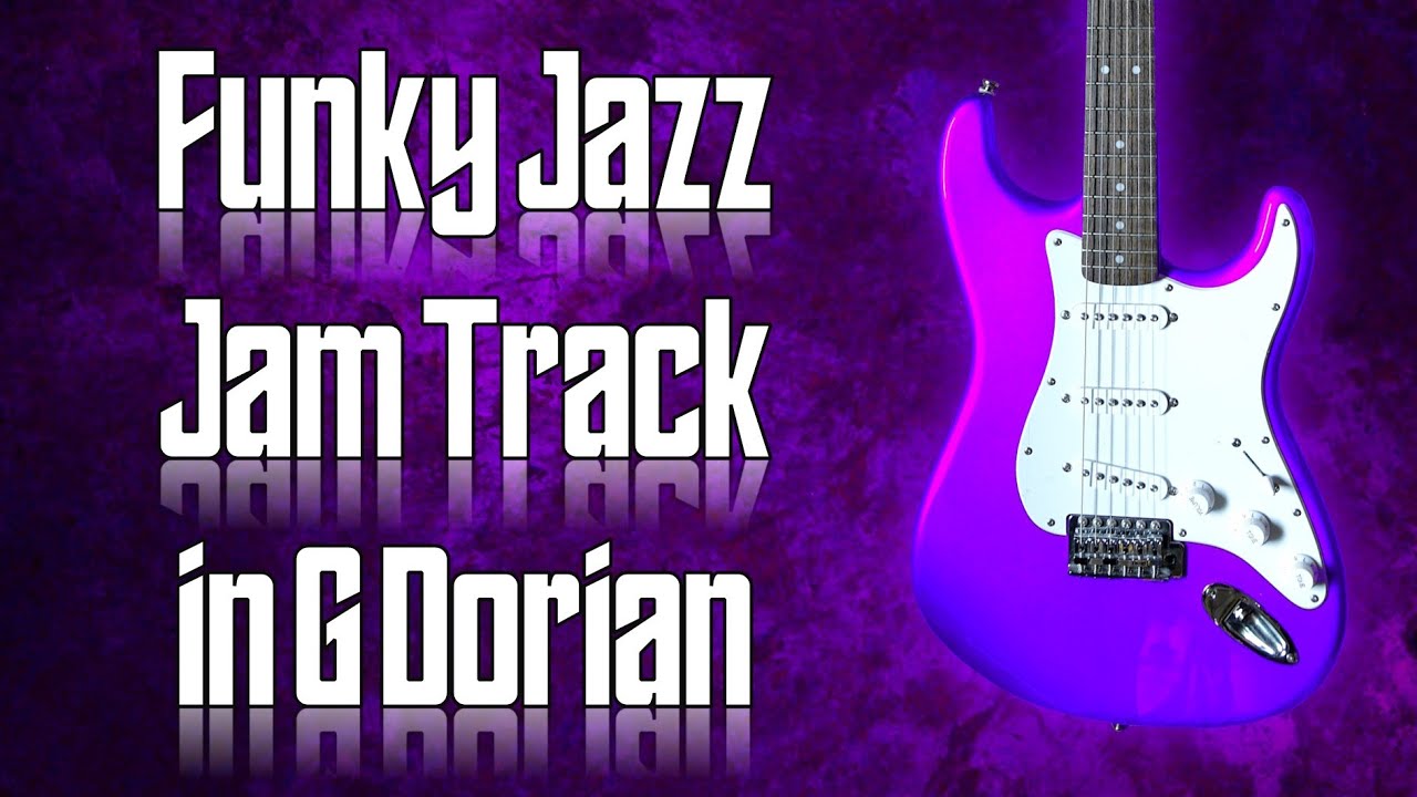 Funky Jazz Jam Track in G Dorian 🎸 Monthly Roundup Time! - YouTube