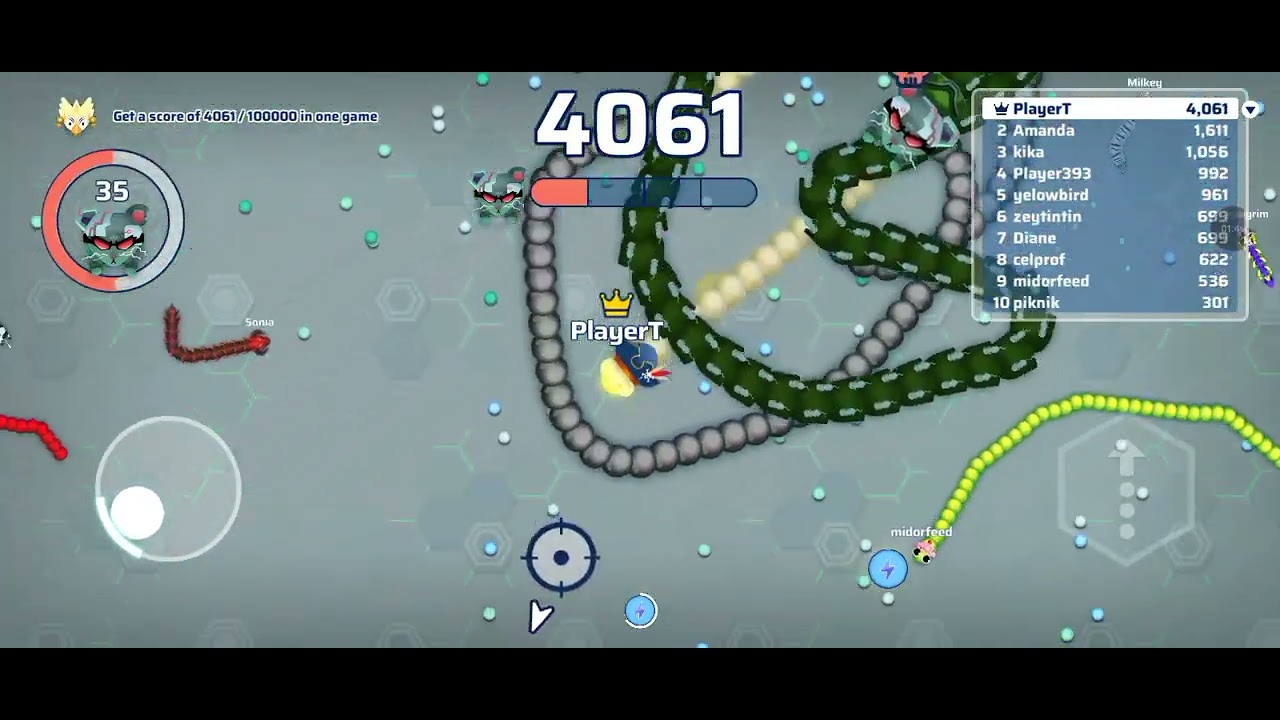 "T"THE SNAKE!I.O KING!"DEFIT 275 SNSKE!"games #gaming #snake#gamer ...