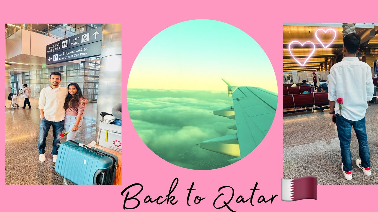 Back to Qatar 🇶🇦| Met him after 43days….♥️ #viralvideo #travel #qatar # ...