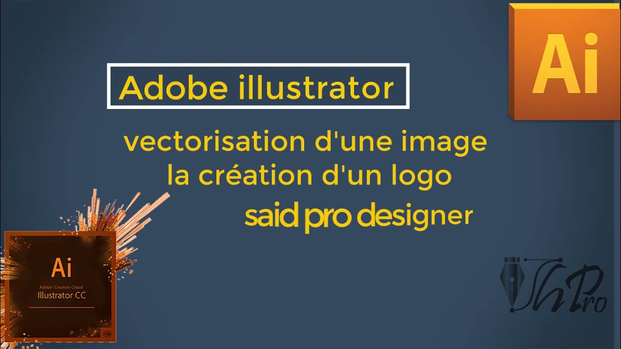 transformer une image Bitmap en format vectoriel dans illustrator - YouTube