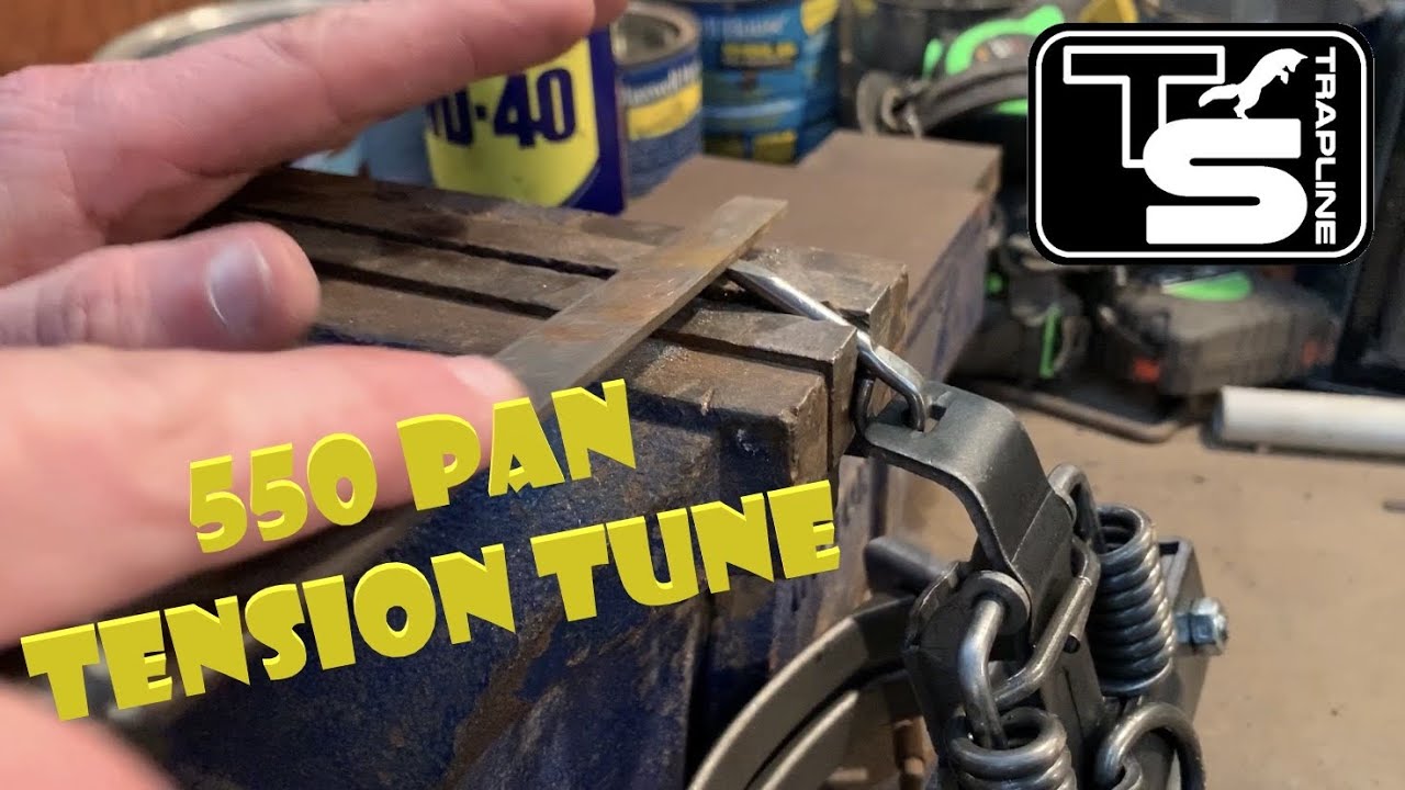550 Trap Pan Tension Tuning - YouTube