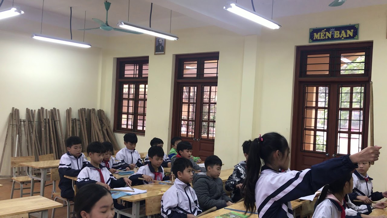 Đội trống mới lớp 6c thcs trung châu - YouTube