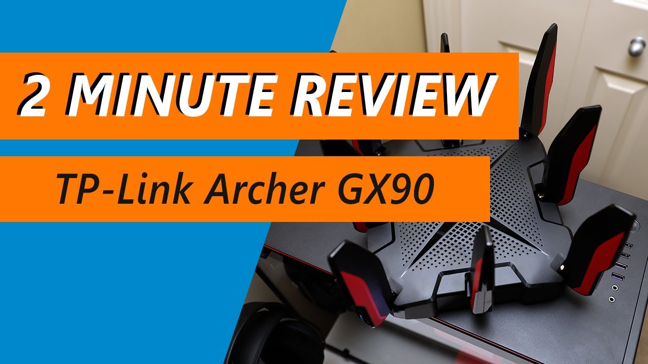 Is this the fastest Wi-Fi ever? TP-Link Archer GX90 Wi-Fi 6 Wireless ...