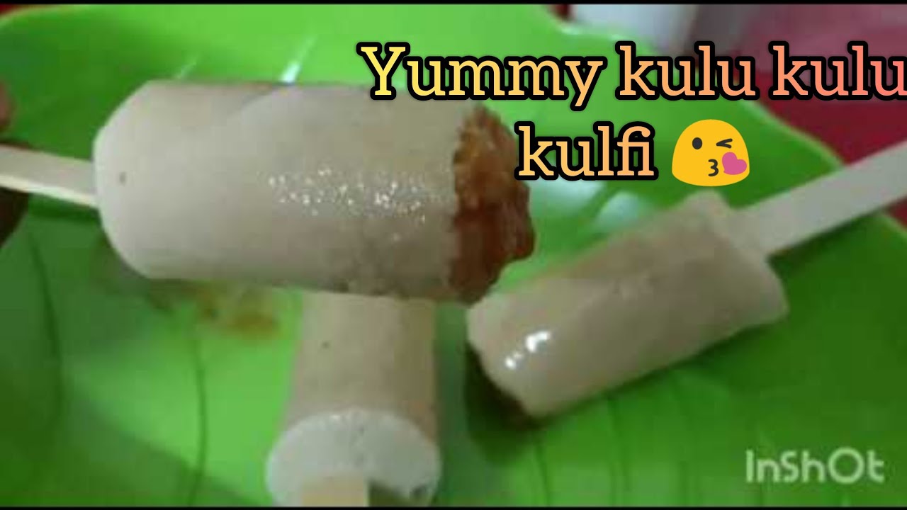 Traditional Indian Dessert: Kulfi Recipe Using only 2 ingredients - YouTube