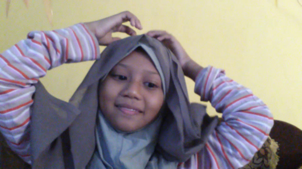 Tutorial hijab simpel ala bunga keisya - YouTube
