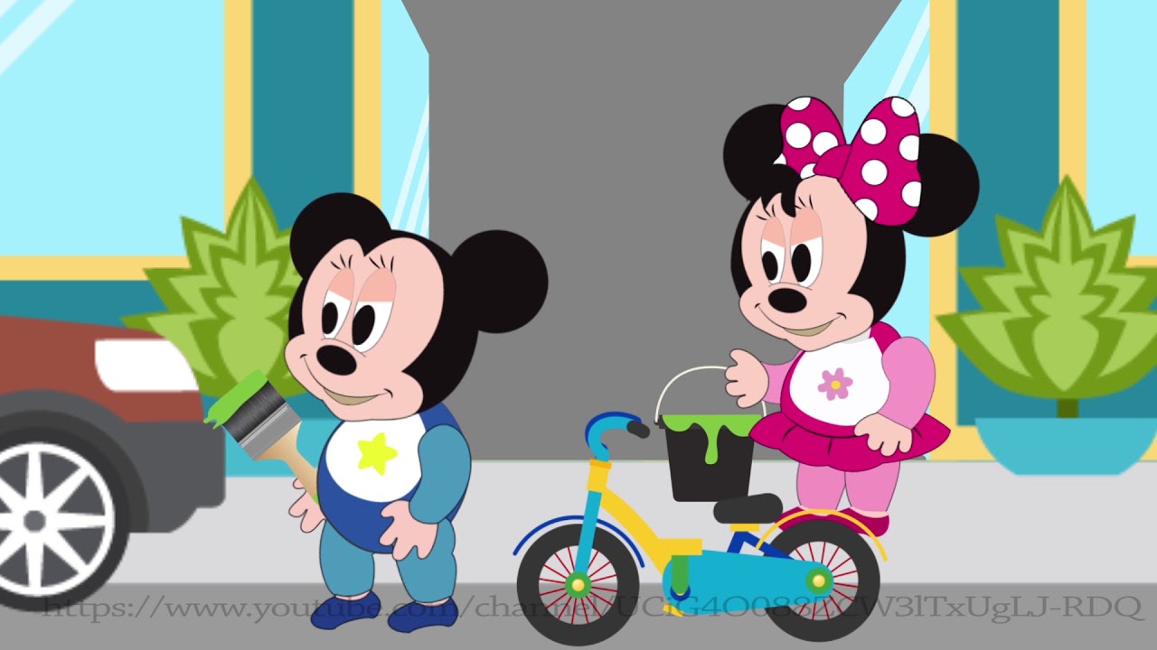 Mickey Mouse & Minnie Mouse go to the Gym Full Episodes! Minnie Mouse ...