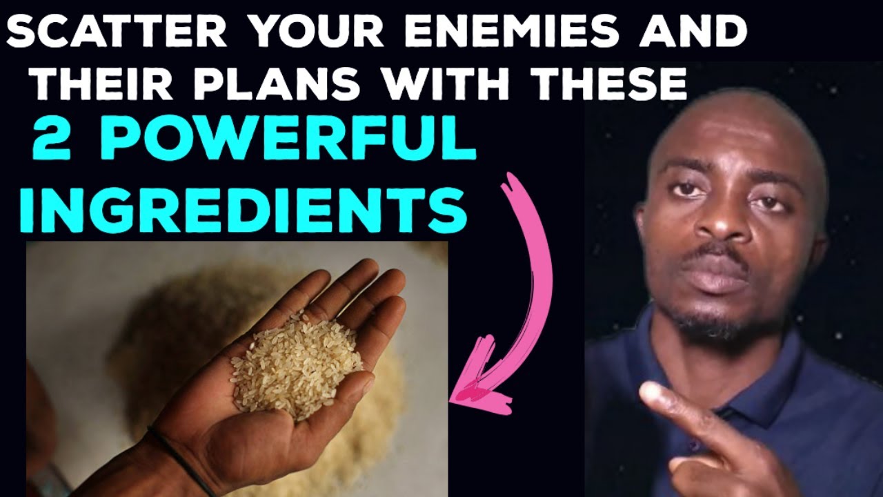 How To Scatter Your Enemies And Their Plans With 2 Powerful Ingredients ...