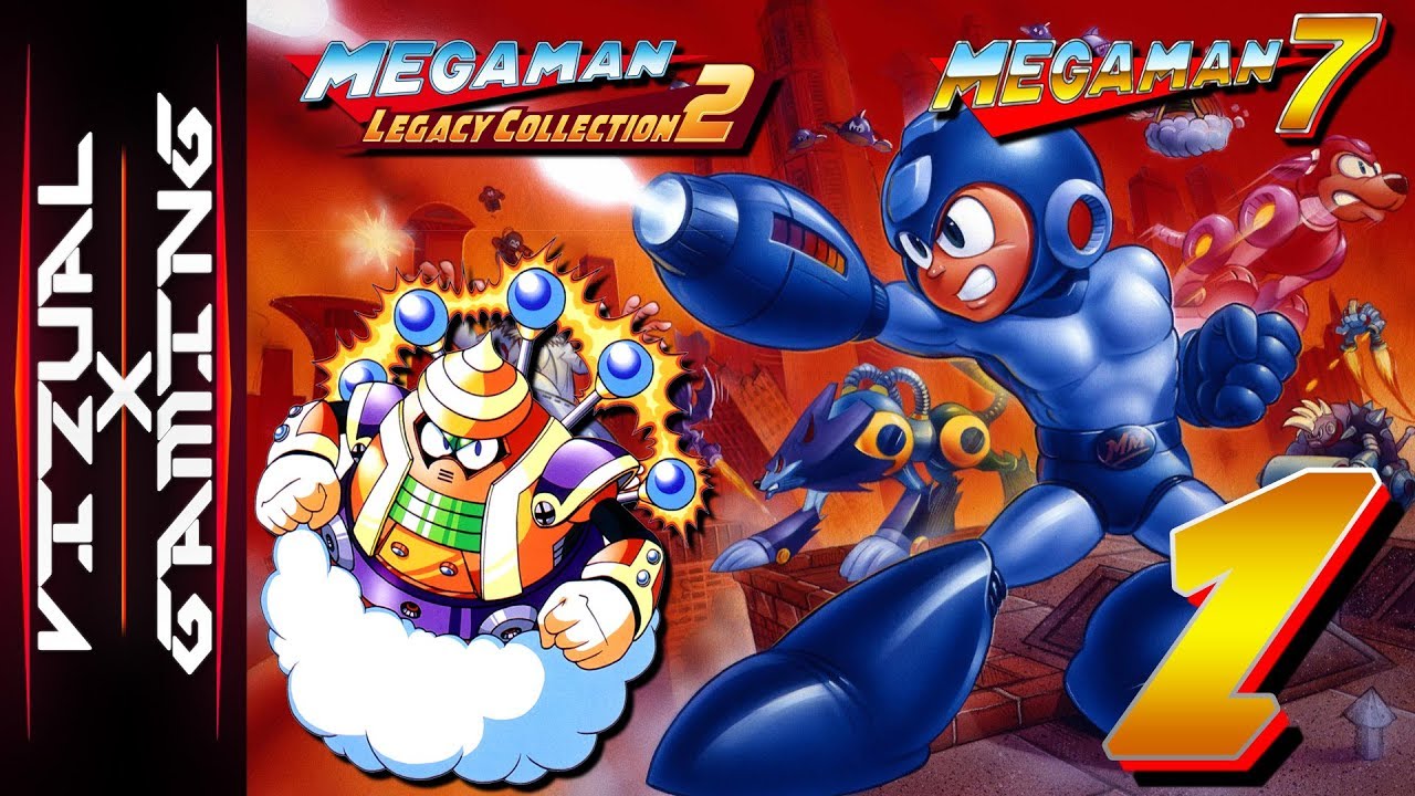 Mega Man Legacy Collection 2 | Mega Man 7 (#1) Jump n' Shoot Man - YouTube
