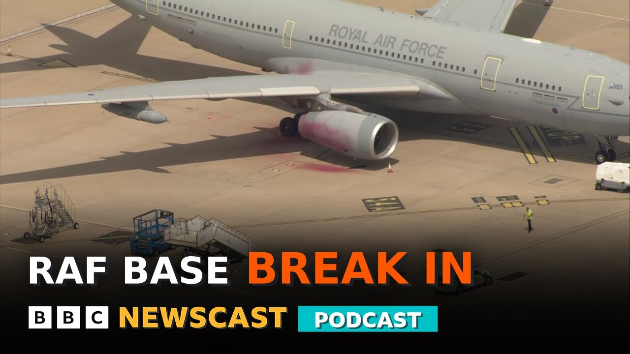 What's the UK government doing in response to the RAF base break in ...