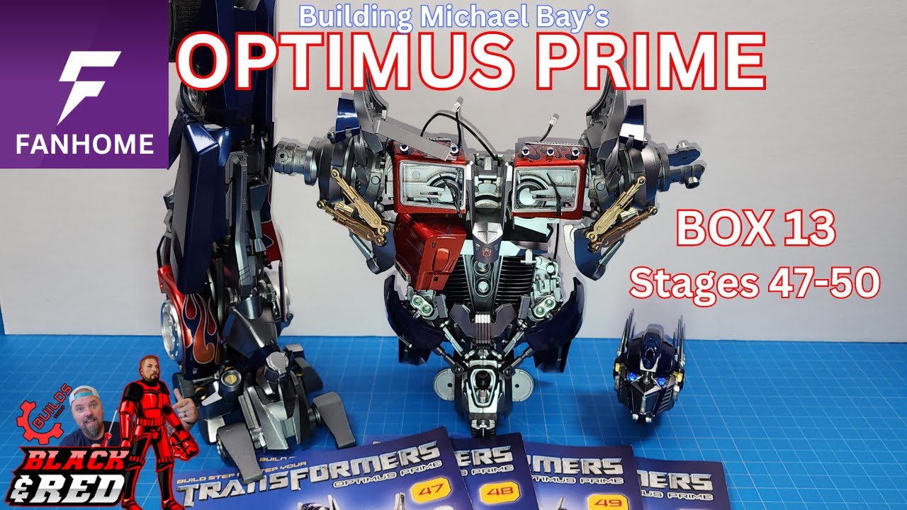 FANHOME OPTIMUS PRIME Pack 13 Stages 47 - 50 | Michael Bay Transformers ...
