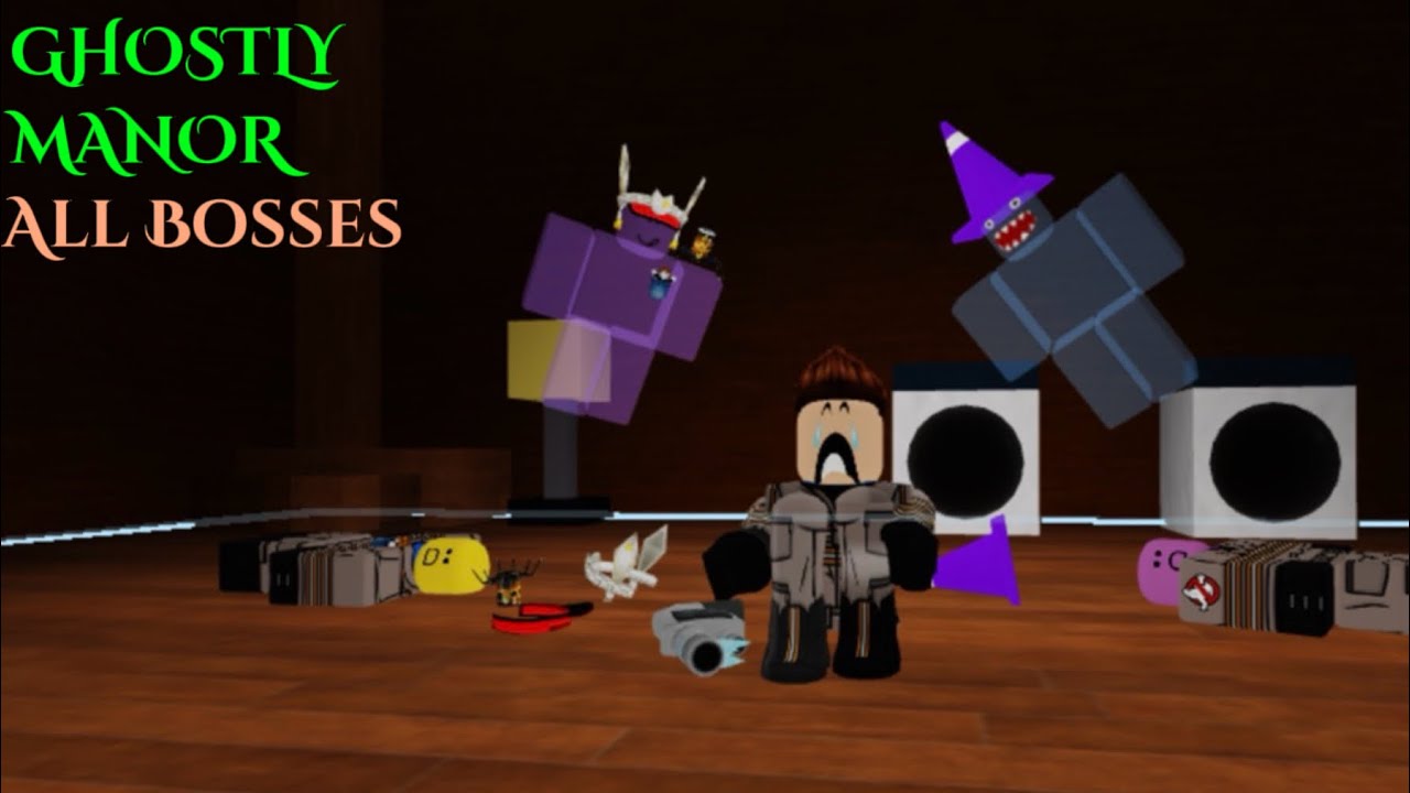 Ghostly Manor Beta - All Bosses (Roblox) (Outdated) - YouTube
