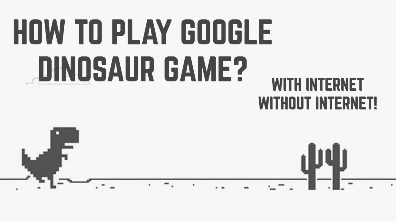 How To Play Google Dinosaur Game On Google Chrome Offline With Internet Online The how-to-play-google-dinosaur-game-on-google-chrome-offline-with-internet-online-the