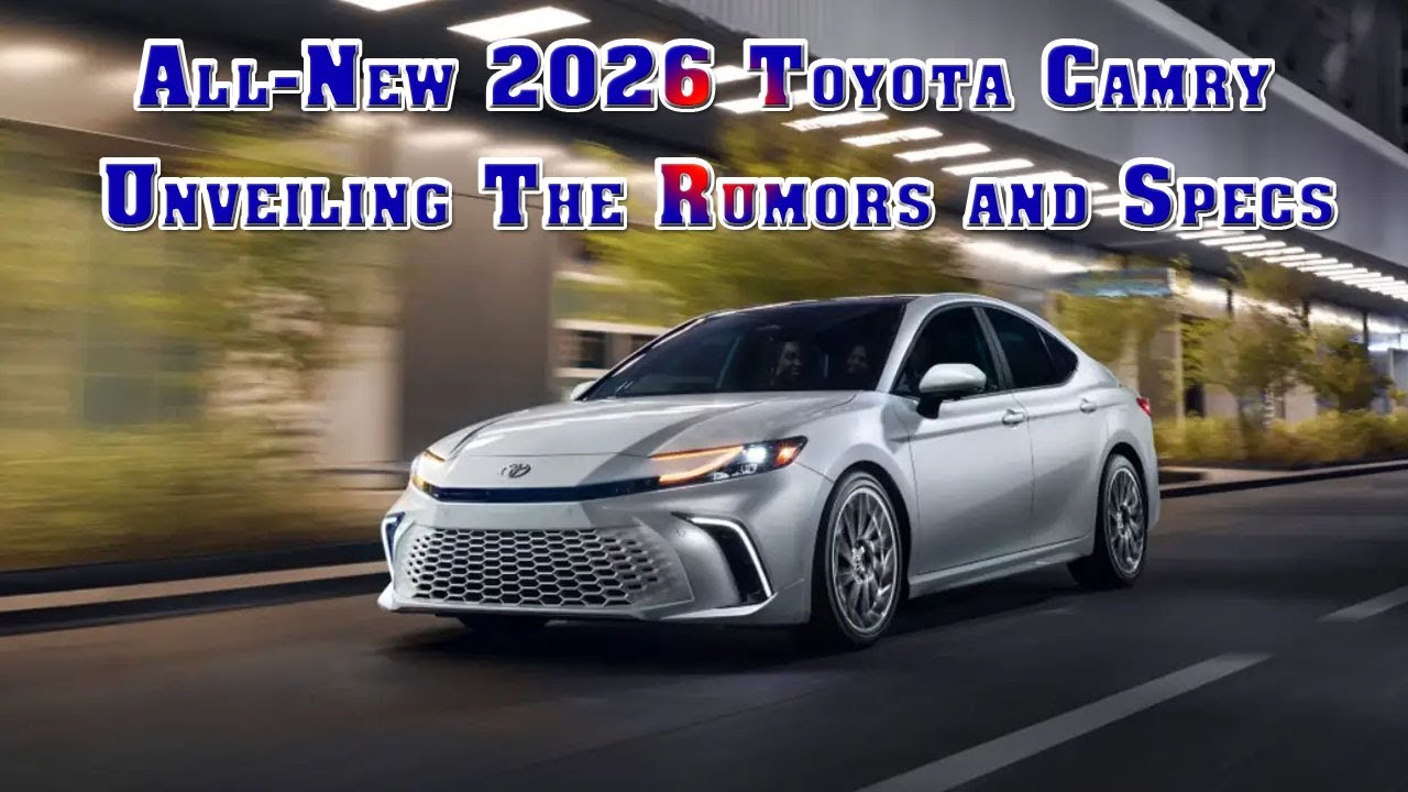 2026 toyota camry gr sport | 2026 toyota camry xse awd | 2026 toyota ...